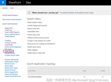 Sharepoint 搜索功能失效 程序员大本营 Sharepoint 搜索功能失效 程序员大本营