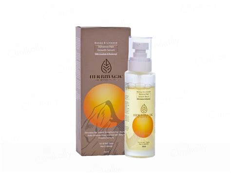 Buy Herbmagic Honey And Linseed Advance Hair Growth Serum Online Clinikally