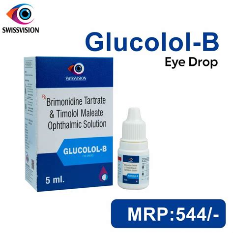 Brimonidine Tartrate And Timolol Maleate Opthalmic Solution Packaging