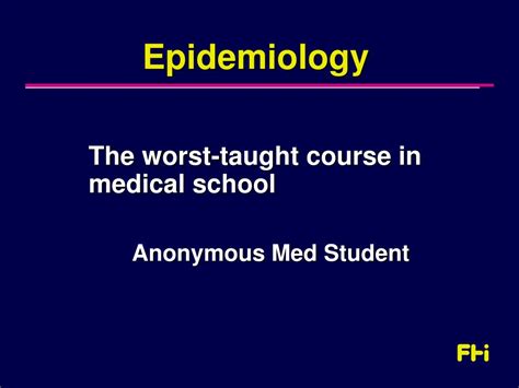 Ppt Epidemiology And Sexually Transmitted Diseases The Basics Powerpoint Presentation Id