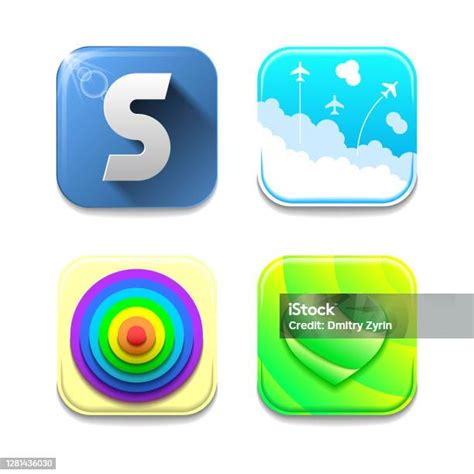 추상 컬렉션 아이콘 세트 기호 기호 기호 비행기 녹색 마음 무지개 단어 S 그림자 로고 타입 벡터 디자인 스타일 0명에 대한 스톡 벡터 아트 및 기타 이미지 Istock