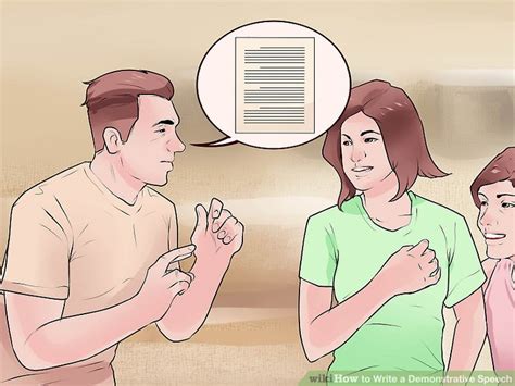 How To Write A Demonstrative Speech 14 Steps With Pictures