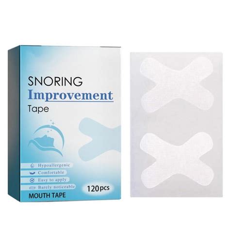 Sleep Strips 120pcs Sleep Tape Nasal Strips For Snoring Improved Nighttime Sleeping Hostage Tape