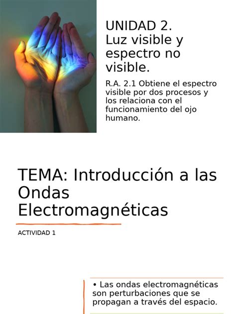 Ondas Electromagnéticas Espectro Y Usos Pdf Radiación