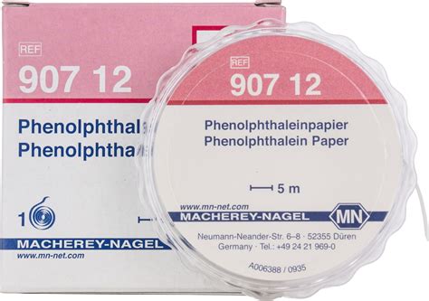 Phenolphthalein Ph Paper Vendart Diagnostics