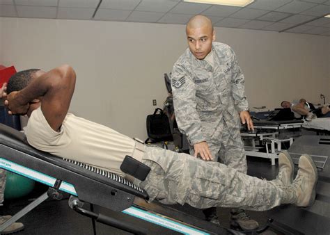 Physical Therapists Help Patients Move Forward Air Force Article