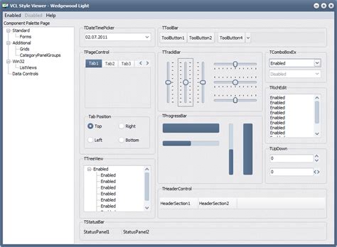 FireMonkey And VCL Style Packs From DelphiStyles Embarcadero