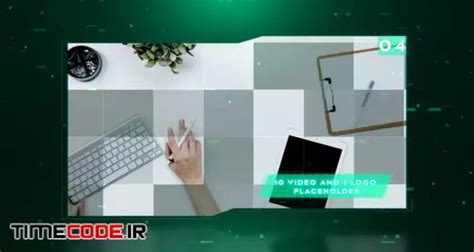 دانلود پروژه آماده افتر افکت اسلایدشو دیجیتال موسیقی Digital Slideshow تایم کد