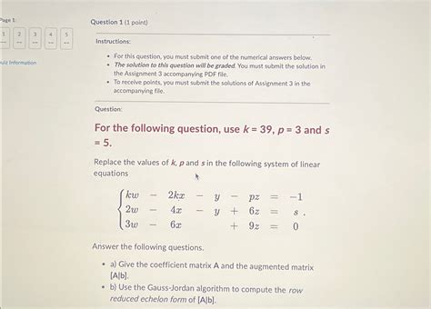solved question 1 1 ﻿point instructions for this question