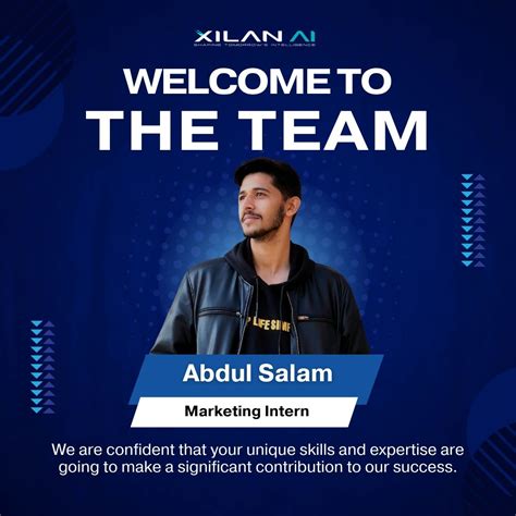 abdul salam on linkedin very excited to be the part of xilanai as a marketing intern ready to…