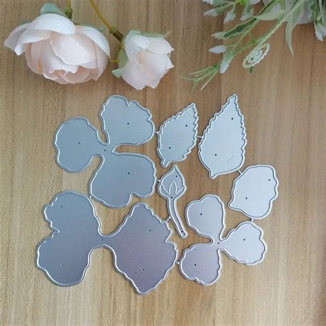 생일 카드 인사 앨범 만들기 장식 공예 Diy 일기 스크랩북을 위한 1개의 달콤한 잎 미니 플로리번다 Temu Republic Of Korea