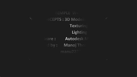 Thotapalli Manoj On Linkedin 3dmodeling Texturing Lighting Animation Autodeskmaya