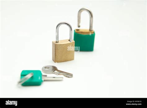 Padlocks With Keys Hi Res Stock Photography And Images Alamy