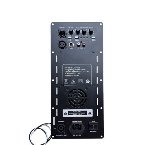 2 Way Amplifier Module Professional Speaker Plate