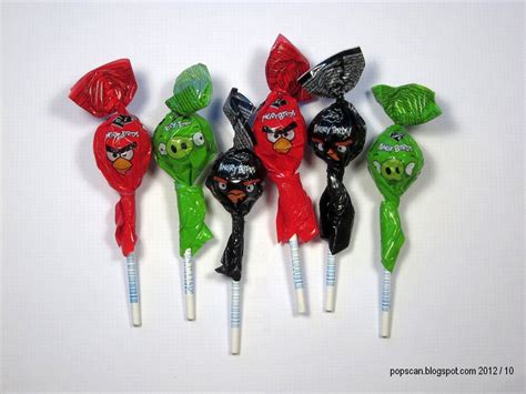 Popscan Angry Birds Lollipops