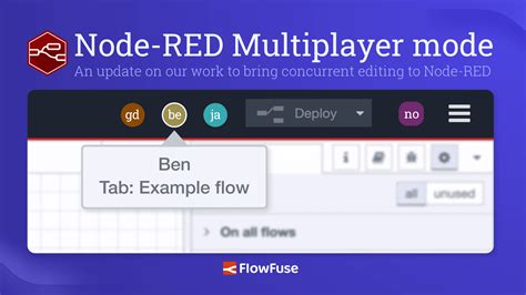 Node Red Multiplayer Mode • Flowfuse