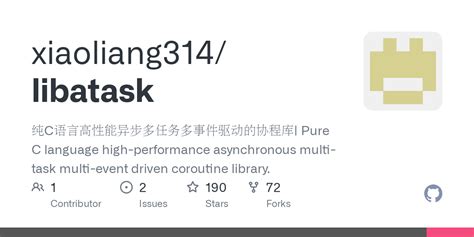 Github Xiaoliang314libatask 纯c语言高性能异步多任务多事件驱动的协程库 Pure C Language