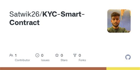 GitHub Satwik KYC Smart Contract