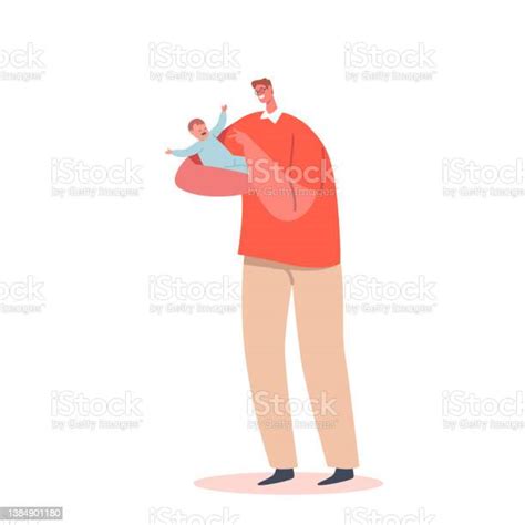 아빠와 함께 놀고 가족 여가 게임 행복한 아버지 캐릭터 플레이 딸 또는 아들과 재미 부모 개념 가족에 대한 스톡 벡터 아트 및 기타 이미지 Istock