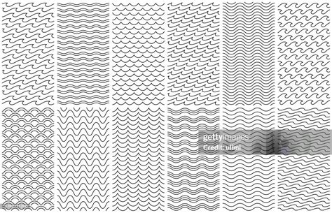 Seamless Wave Patterns High Res Vector Graphic Getty Images