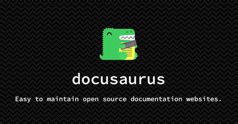 How To Document With Docusaurus