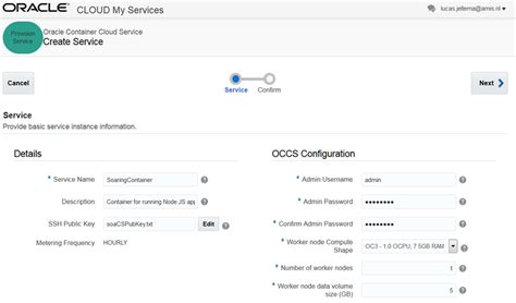 Running Any Node Application On Oracle Container Cloud Servicer Conclusion Amis Technology Blog