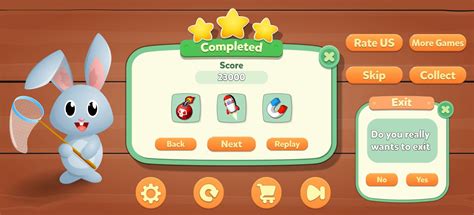 Casual Game UI GameDev Market