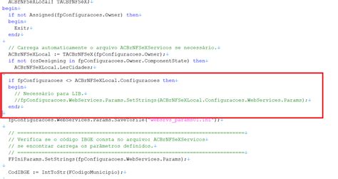 Erro de Compilação D7 ACBrNFSeXConfiguracoes pas ACBrNFSe Projeto ACBr