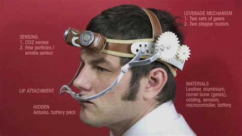 Jacobsons Fabulous Olfactometer Speculative Design Wearable Pollution