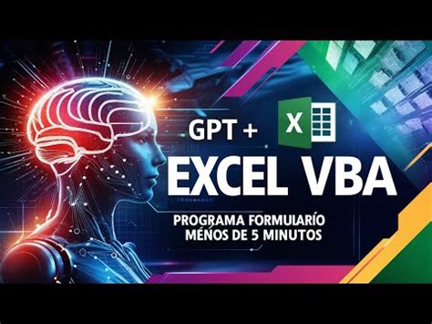 Como Crear Macros En Excel Con INTELIGENCIA ARTIFICIAL IA ChatGPT