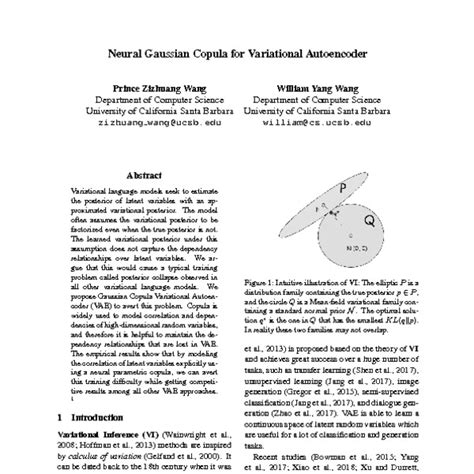 Neural Gaussian Copula For Variational Autoencoder Acl Anthology
