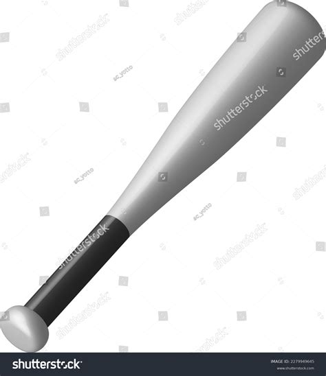 Baseball Bat Isolated Vector Illustration Stock Vector Royalty Free