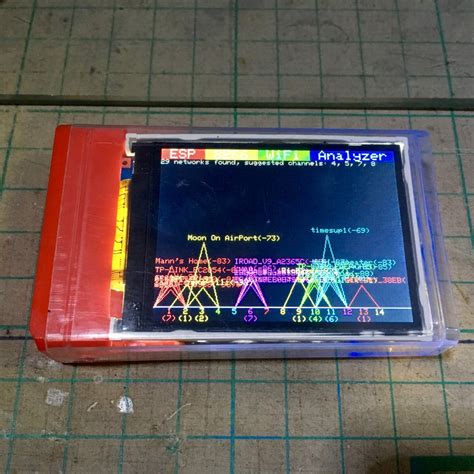 Portable Wifi Analyzer 10 Steps With Pictures Instructables