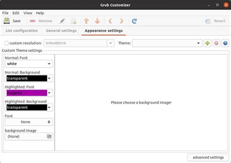 How To Change Your Grub Background Easily With Grub Customizer