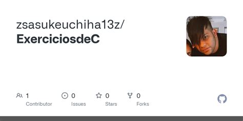 GitHub Zsasukeuchiha13z ExerciciosdeC