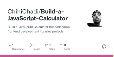 Github Chihichadibuild A Javascript Calculator Build A Javascript