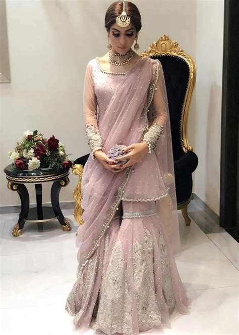 Latest Sharara Suit Designs Traditional Outfit Wedding Ideas
