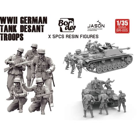 Border Model 1 35 Wwii German Tank Troops Border Model 1 35 Wwii