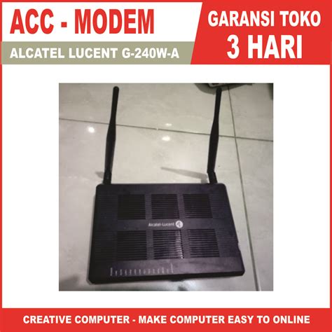 Modem Alcatel Lucent G 240w A Lazada Indonesia