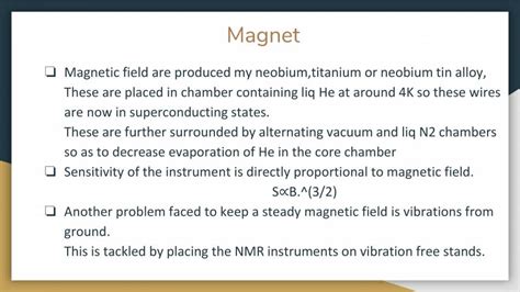 PPT On NMR HARDWARE PowerPoint Slides LearnPick India