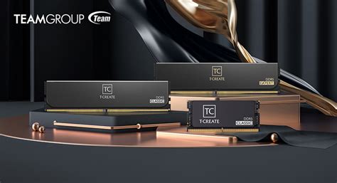 Teamgroup представила комплекты памяти Ddr5 T Create Classic и T Create