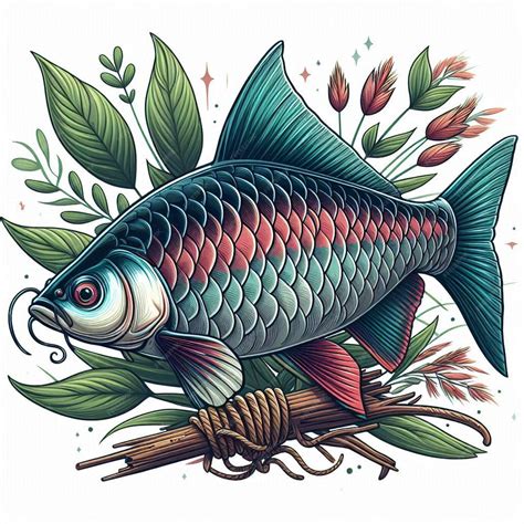 Roach Fish Vector Cartoon Illustration Premium Ai Generated Vector