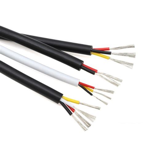 2 4 Cores 1m Multi Core Sheath Power Cord Cable 20awg 26awg Ul2464 Signal Wire Shopee Malaysia