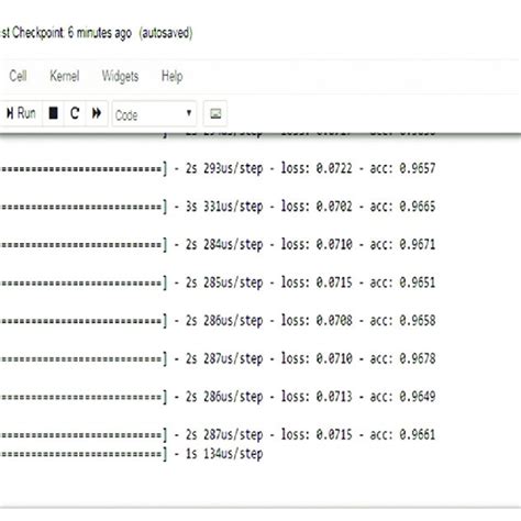 Machine Learning Model Executed Using Jupyter Notebook Download