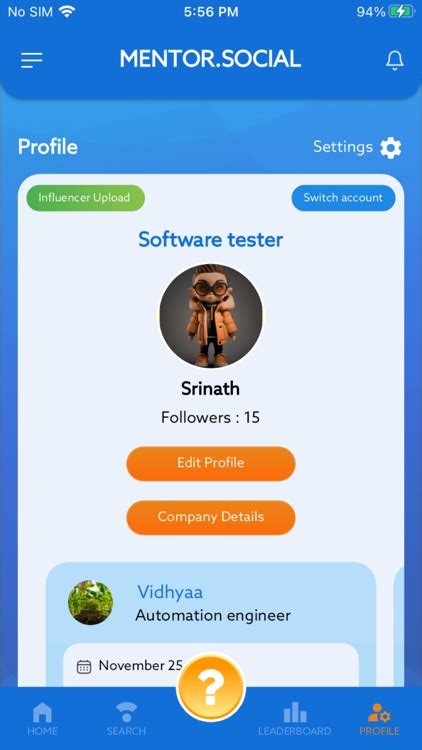 Mentor Social Mentor App By Mentor Social