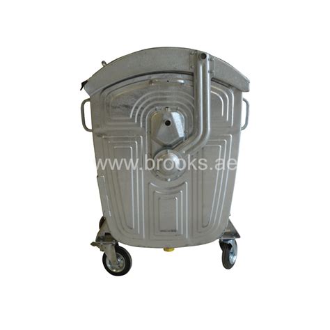 Brooks 1 1 Cbm Galvanized Bin