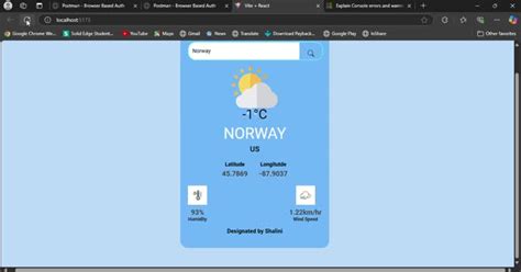Webdevelopment Reactjs Apiintegration Mentorship Openweathermap
