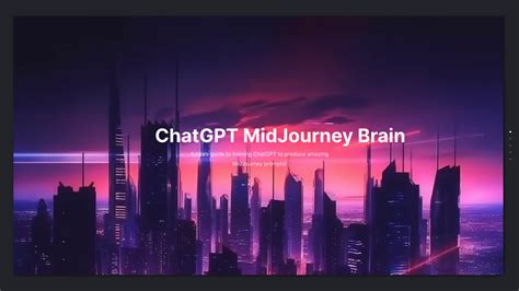 MidJourney Brain ChatGPT Training Guide