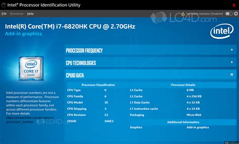 Intel Processor Identification Utility Download