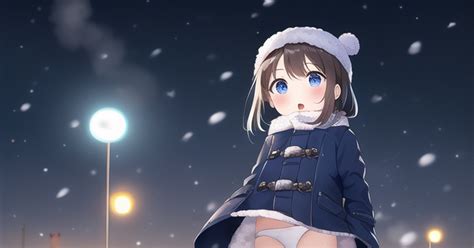 ロリ 雪の少女 ロリのパンツが見たい件のイラスト Pixiv